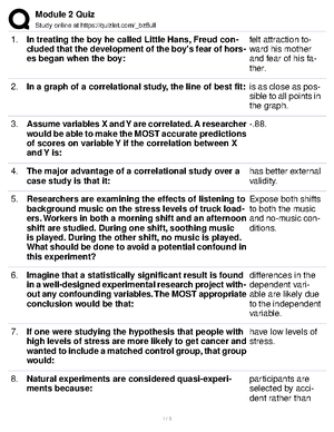 Chapter 5 Practice Quiz, Chapter 6 Practice Quiz - Study online at ...