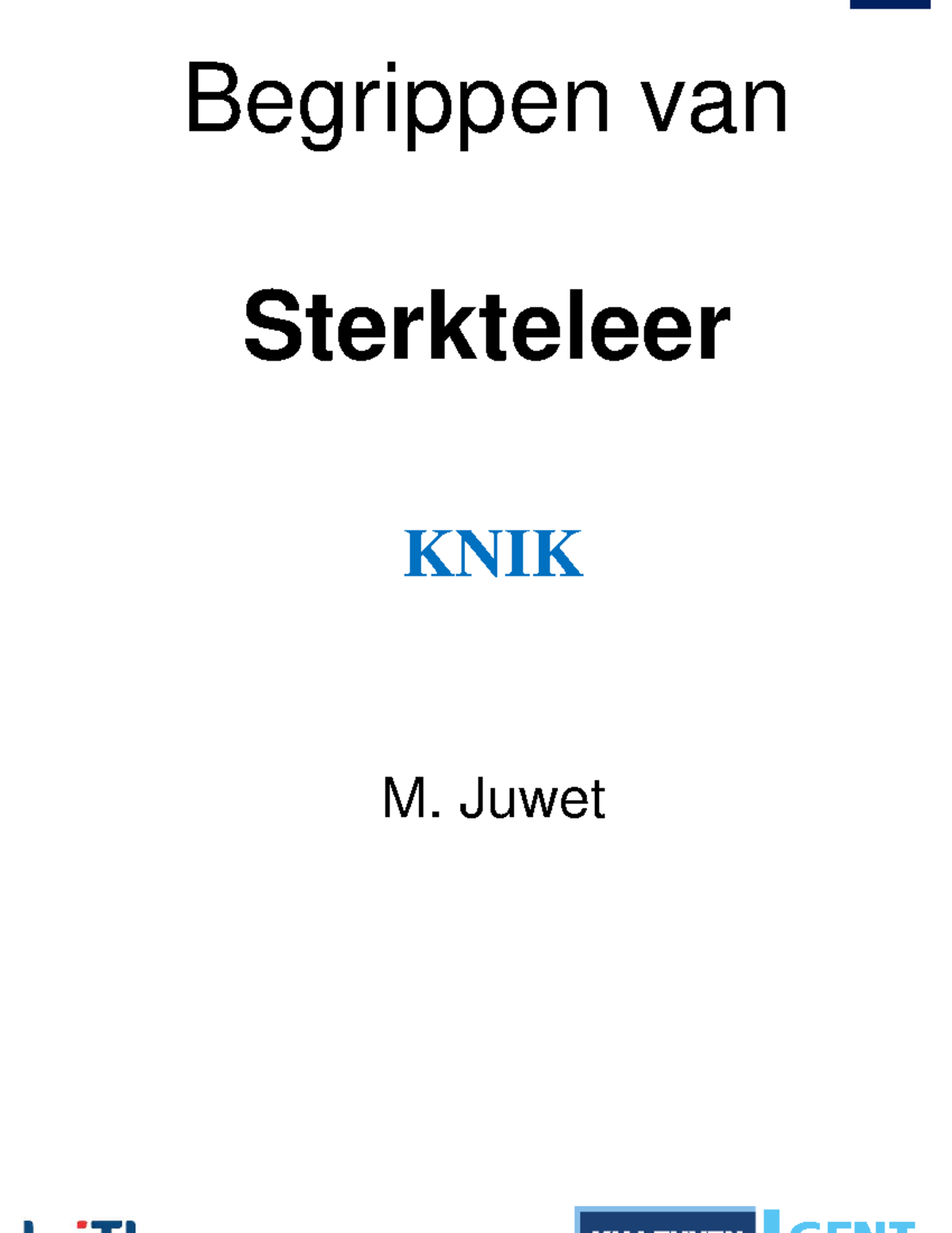 Begrippen van Sterkteleer: KNIK en Formules voor Knikinstabiliteit ...