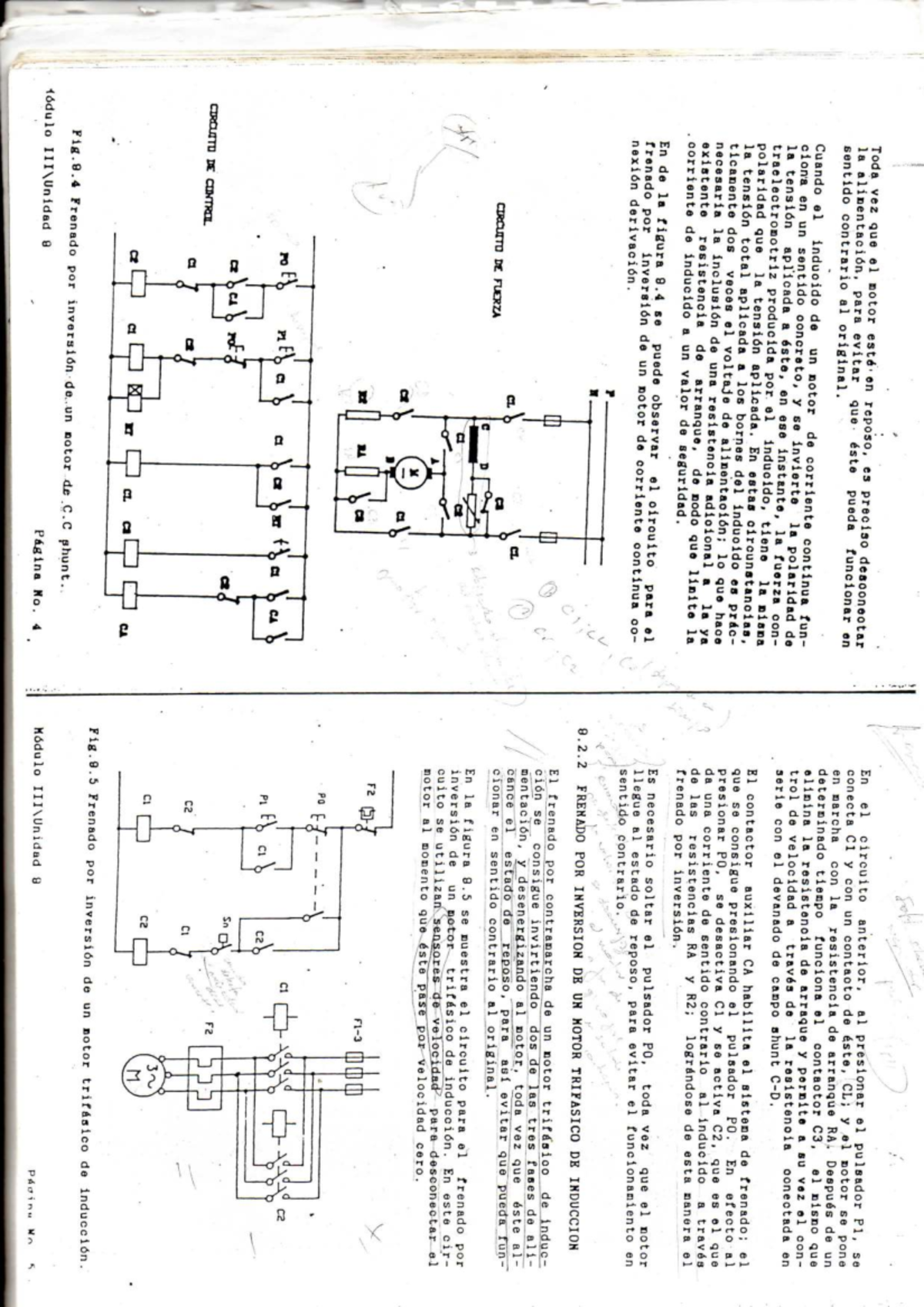 Frenado por Inversión de Motores CC y Trifásicos - Módulo 8 - Studocu