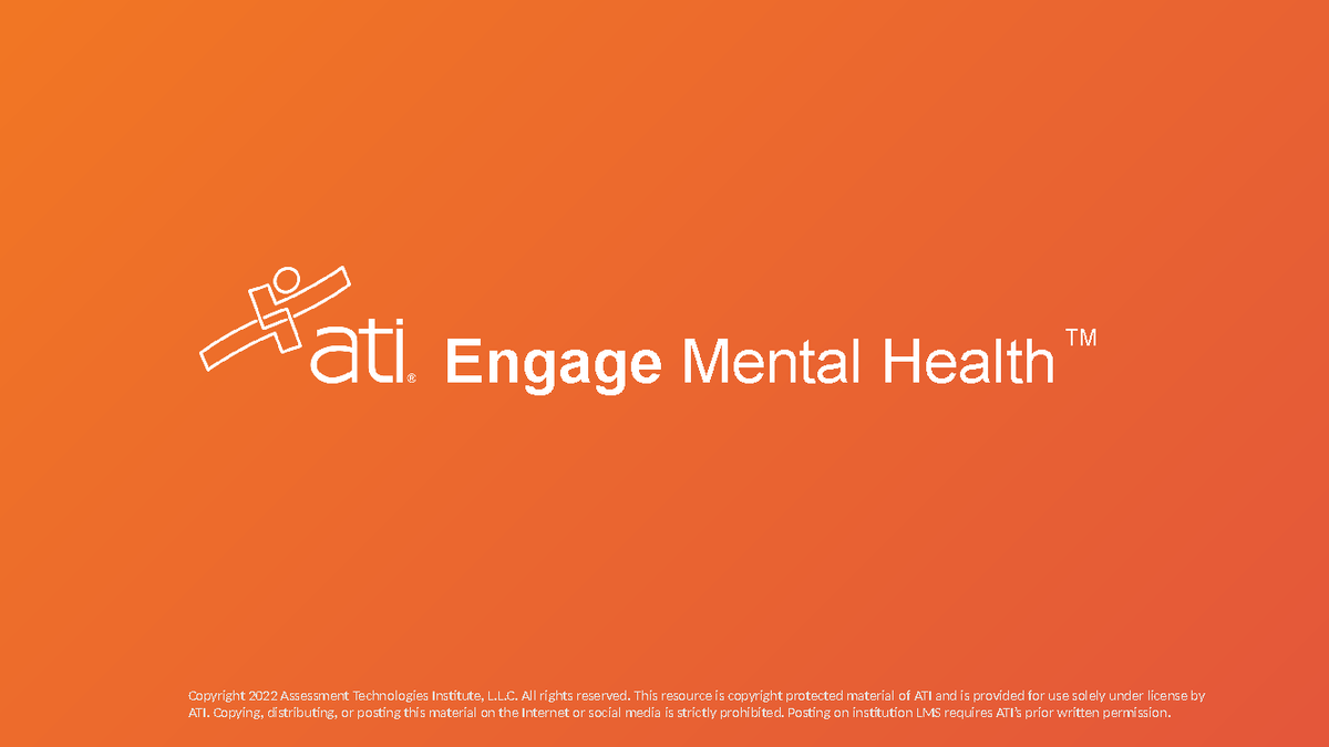 Nursing Strategies for Managing Abuse, Aggression, & Violence (ATI ...