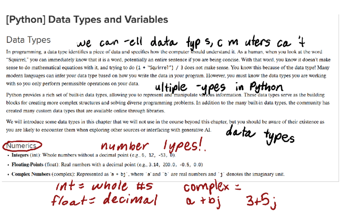 Midterm Study Guide: Data Types and Variables in Python - Studocu
