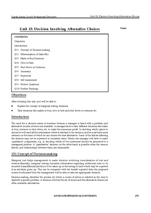 Bcom 2nd year cost accounting unit 1 - UNIT – I INTRODUCTION TO COST ACCOUNTING Definition of ...