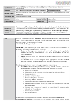 T level in digital occupational specialism sam markscheme - T Level ...
