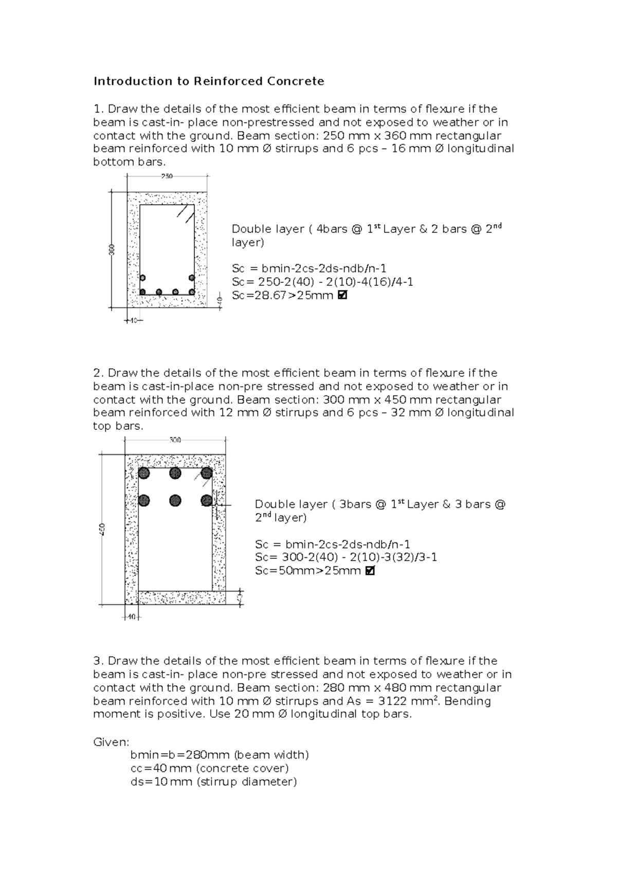 Reinforced Concrete Design - ENGINEERING NOTES (ENG-101) - Studocu