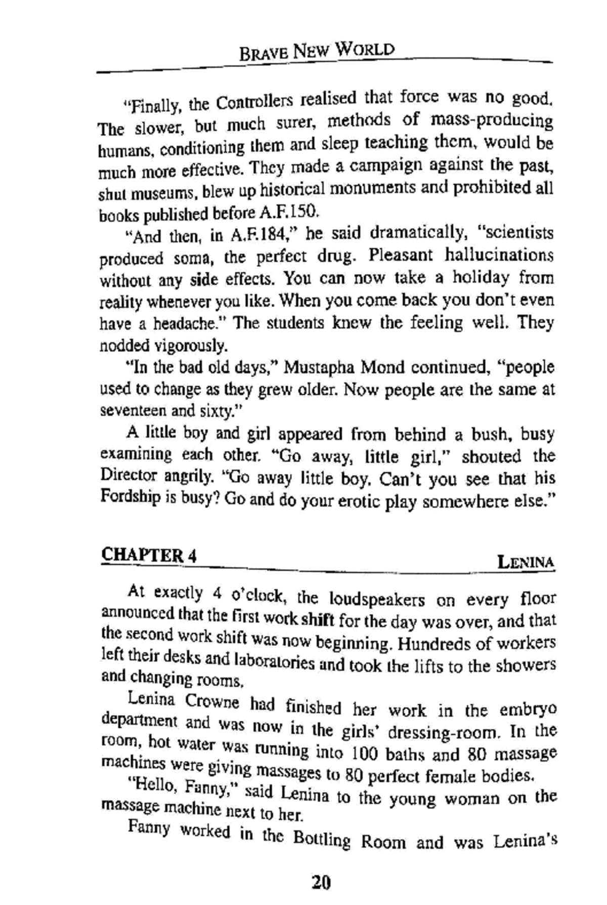 Brave 2 - holaa - BRAVE NEW WORLD "Finally, the Controllers realised ...