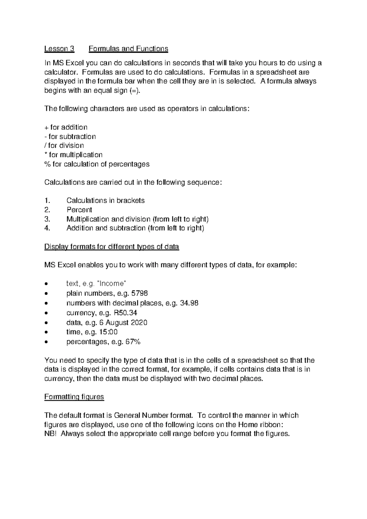 Introductory Computer Practice N4 Study Guide - STUDY GUIDE NATIONAL N ...