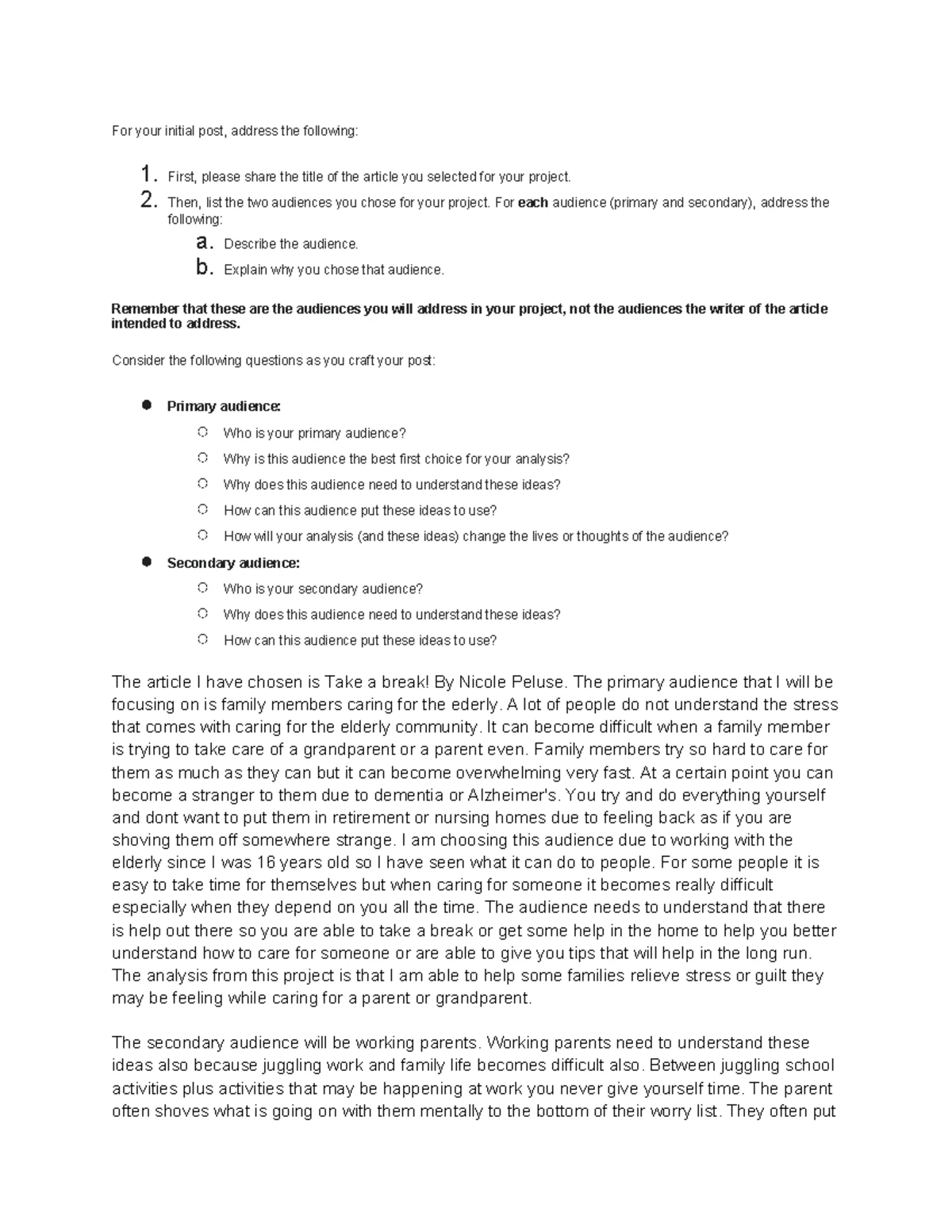 ENG 130 Module 5 Analysis: Time Management for Employee Wellness - Studocu