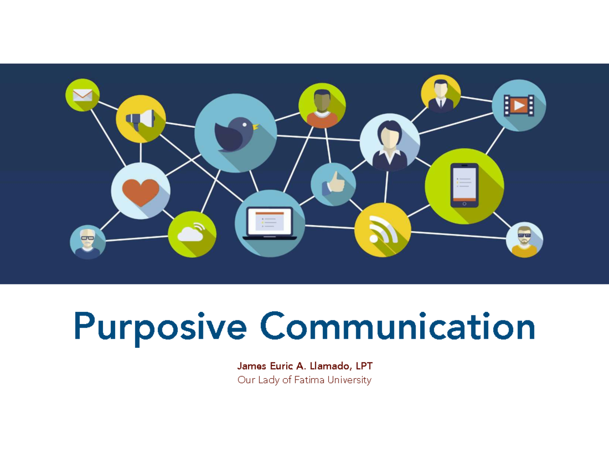 Purposive Communication: Culture, Globalization, and Sensitivity ...