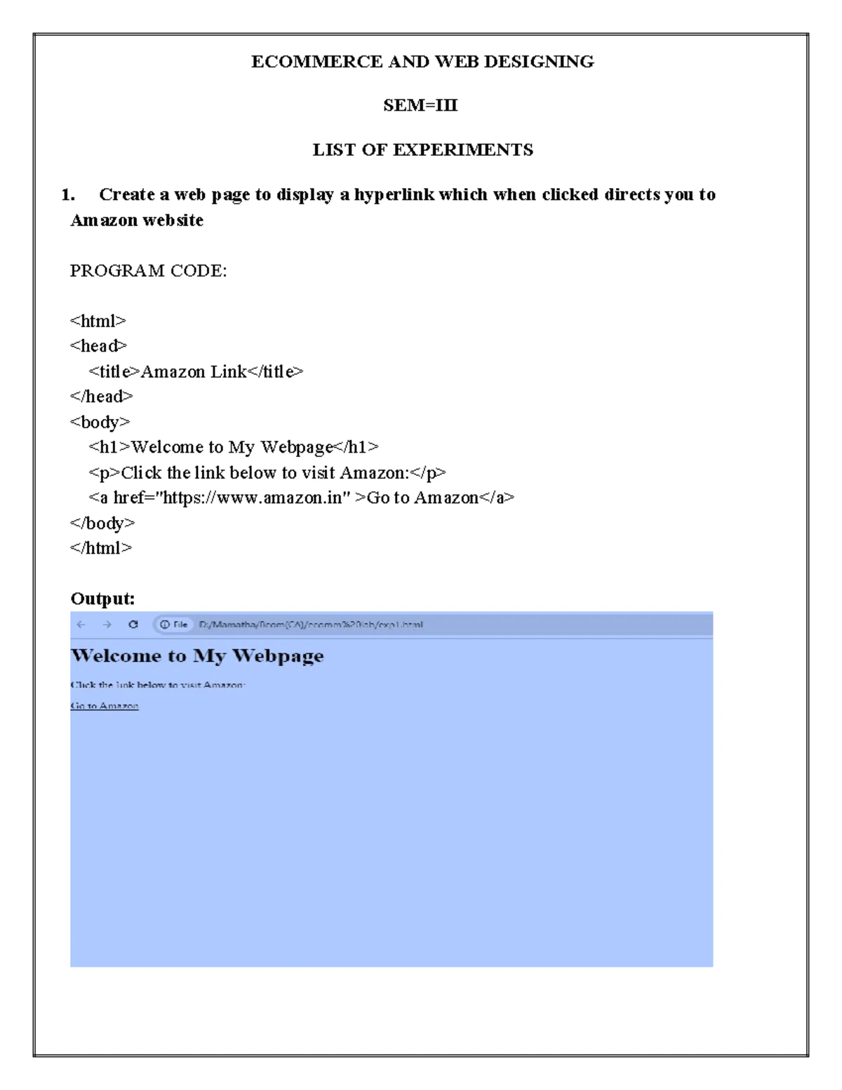 Php-lab-programs - Php lab programs for the degree students - 1. Write a PHP program to Display ...