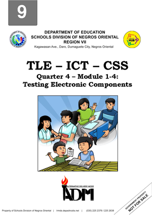 COT EPP ICT 5 - EPP 5 - LESSON EXEMPLAR School Grade Level FIVE Teacher Learning Area EPP(ICT ...