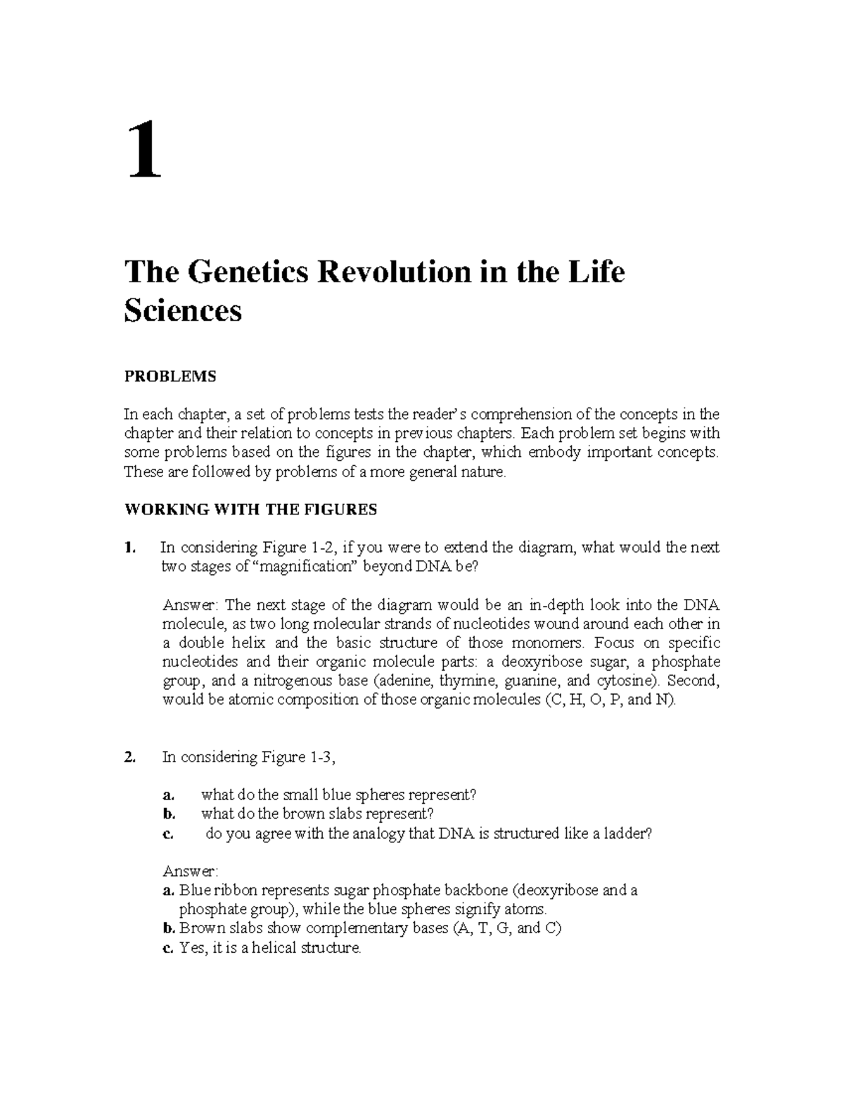 Solution Manual Introduction to Genetic Analysis, 10th Edition Chapter ...