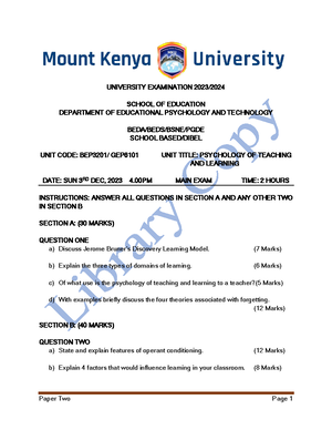 AGR Grade 5 Notes - CBC LESSON NOTES AGRICULTURE GRADE 5 NOTES FREE ...