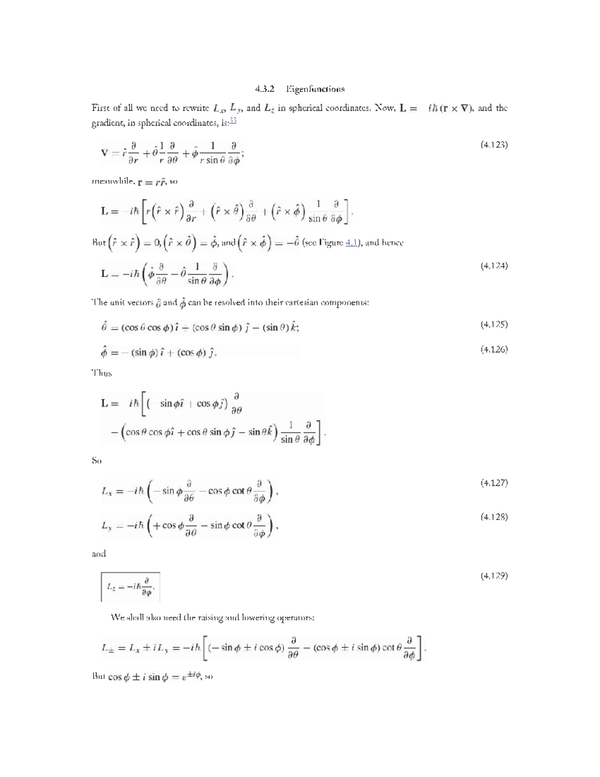 Eigenfunctions Chapter 3 Lecture Notes 43 Eigenfunctions First Of All We Need To Rewrite L