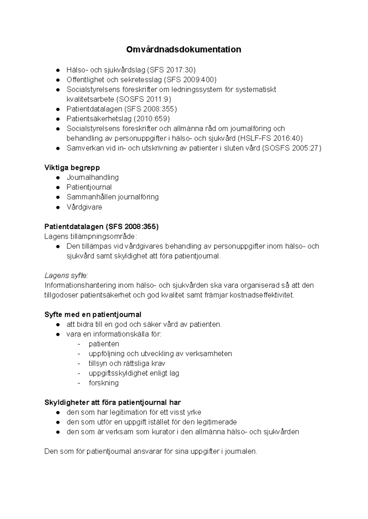 1. Auskultation av lungor - Handledningsunderlag ...