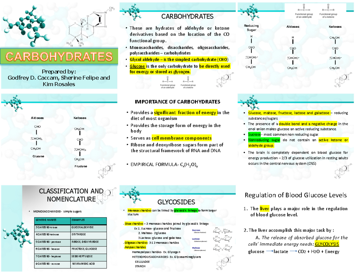 CC-reviewer - Overview of Carbohydrate Clinical Chemistry Concepts ...