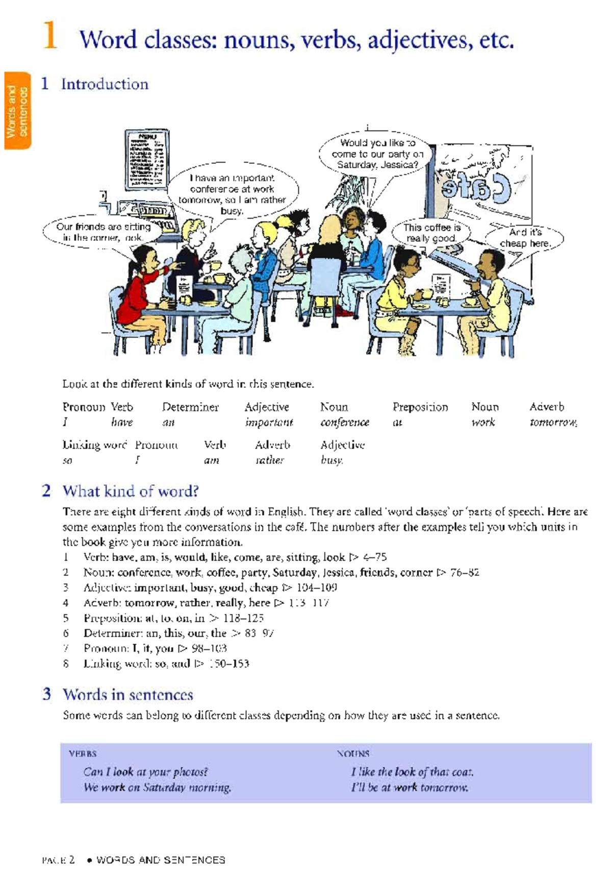 Tenses: Understanding Word Classes and Sentence Structure in NENU - Studocu