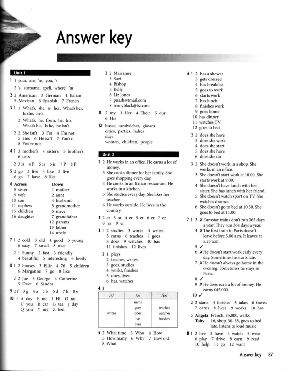 Headway Elementary 4th Edition Workbook Answer Key - Studocu