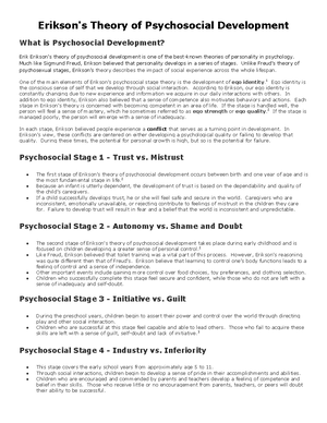 Human Growth And Development - A-1 Human Growth and Development Unit ...