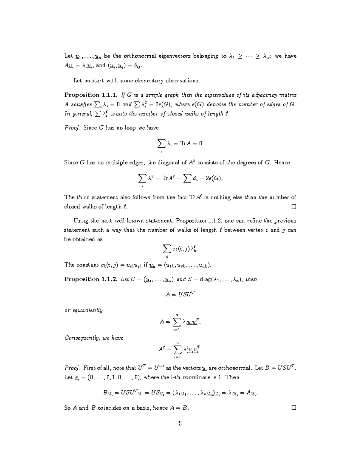 Lecture Notes on Eigenvalues and Orthonormal Eigenvectors in Math - Studocu