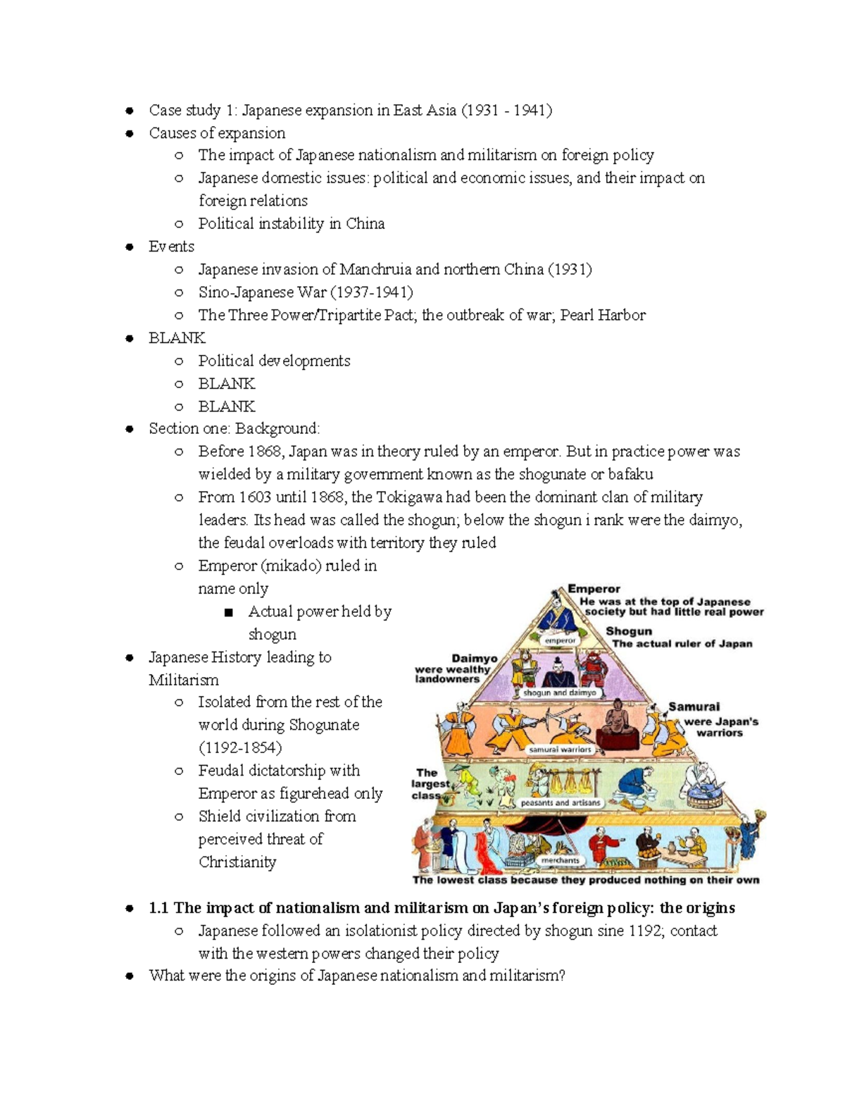 Japan IB Contemporary History: Key Insights on Nationalism & Militarism ...