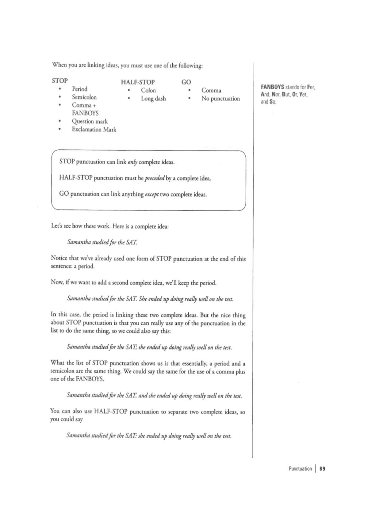 Punctuation Rules and Usage for SAT Preparation - 11 - Studocu