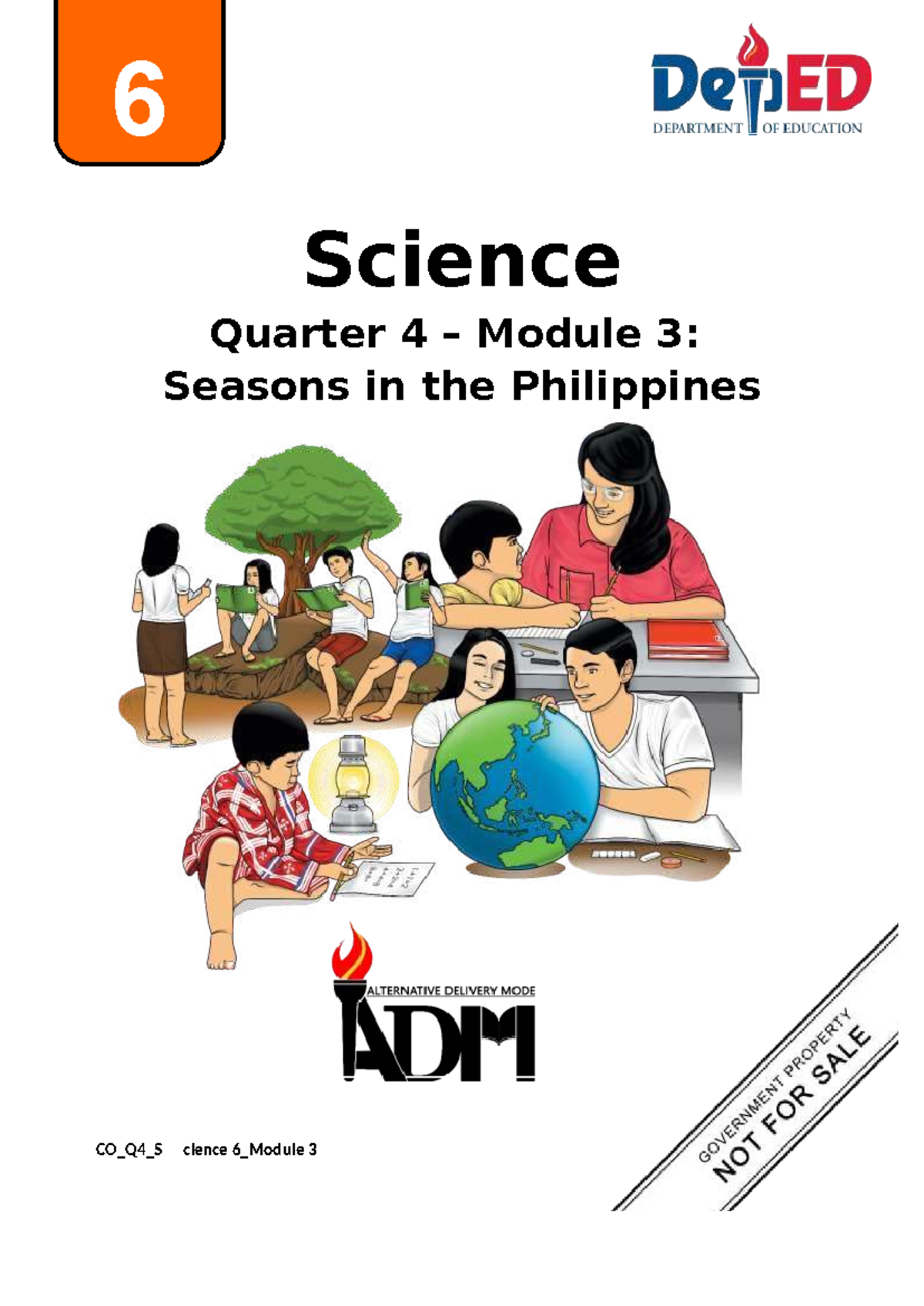 Science 6 Q4 Module 3: Understanding Seasons in the Philippines - Studocu