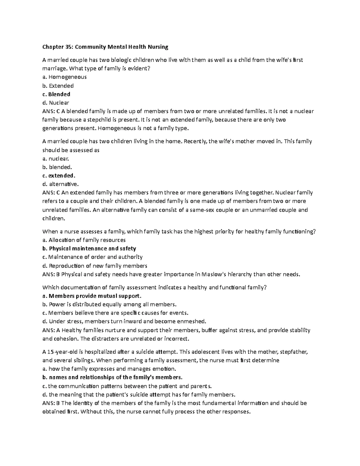 Chapter 22 - MENTAL HEALTH NURSING - Chapter 22. Neurocognitive ...