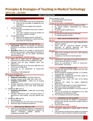 Battery Exam Review Checklist 2022 - BATTERY EXAM REVIEW CHECKLIST 2022 ...