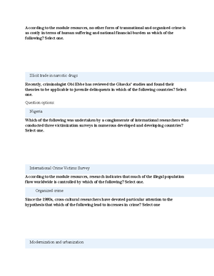 CJ 340 Module Seven Practice Activity - Be sure to correctly cite any ...