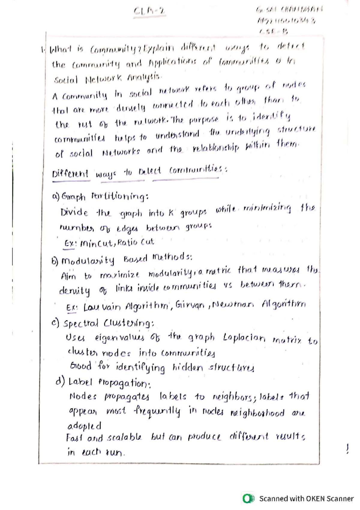 SNA - Community Detection Methods and Applications in Social Networks ...