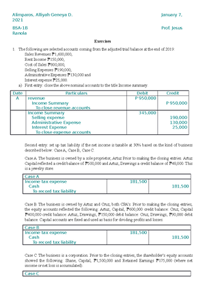 Income Taxation - Chapter 5 - Final Income Tax - Chapter 5: Final ...