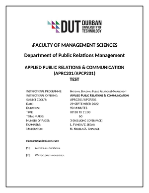 [Solved] Where can I get dut test2 past papers - Stakeholder Management ...