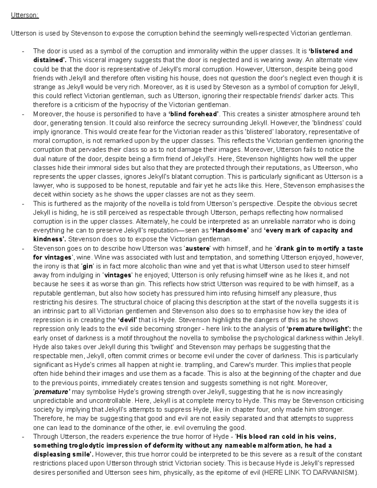 Inspector Goole - Grade 9 GCSE Analysis and Key Themes Notes - Studocu