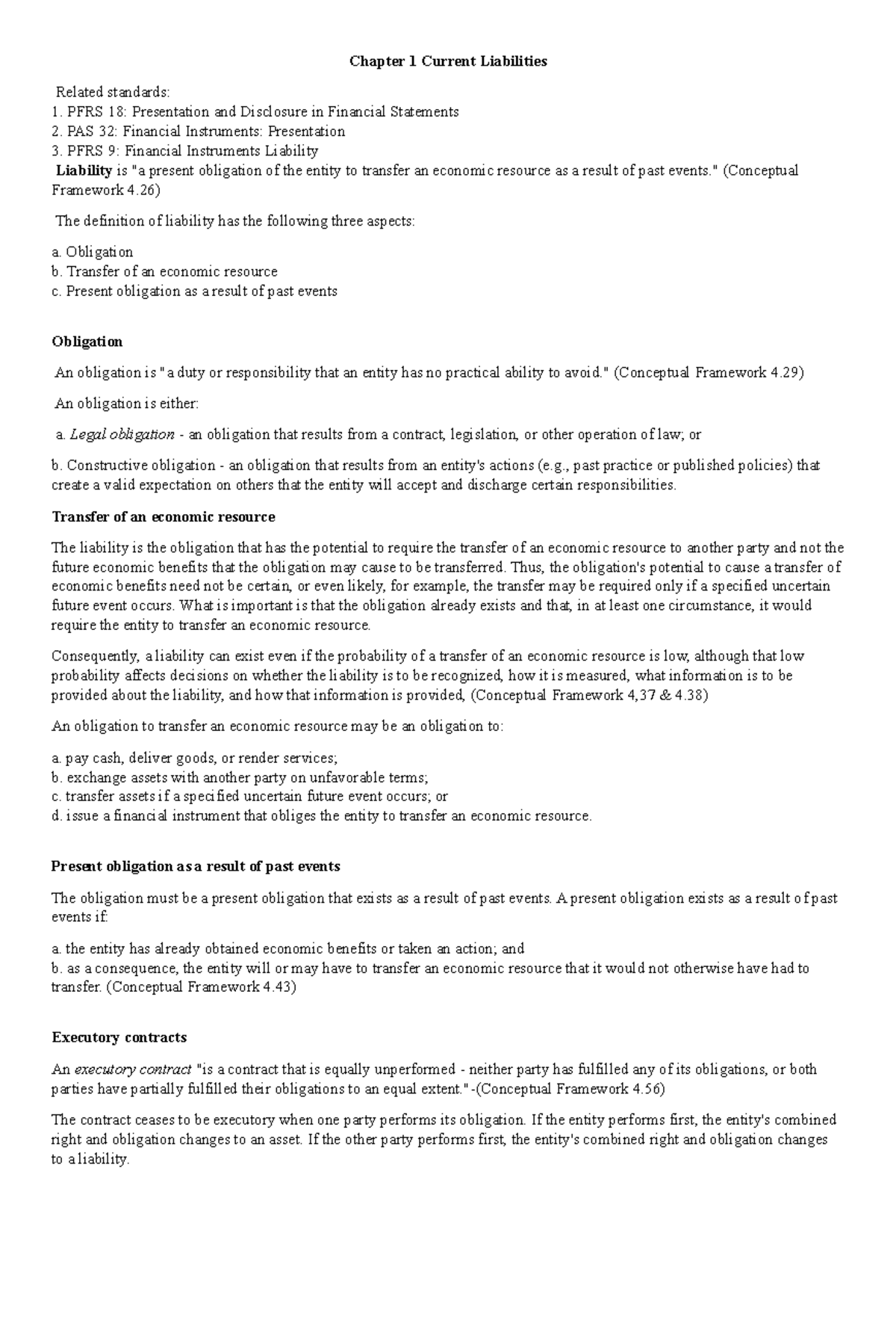 AC4 M1 - Chapter 1: Understanding Current Liabilities and Related ...