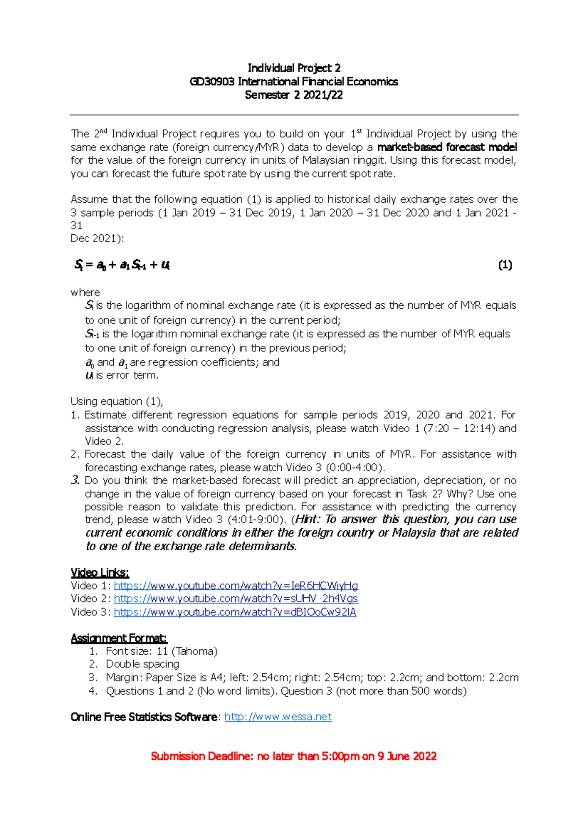 Individual Project 2-converted - Individual Project 2 GD 30903 ...