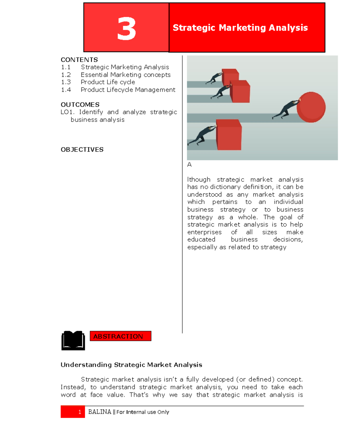 Module 3 - Strategic Marketing Analysis: Tools & Concepts - Studocu