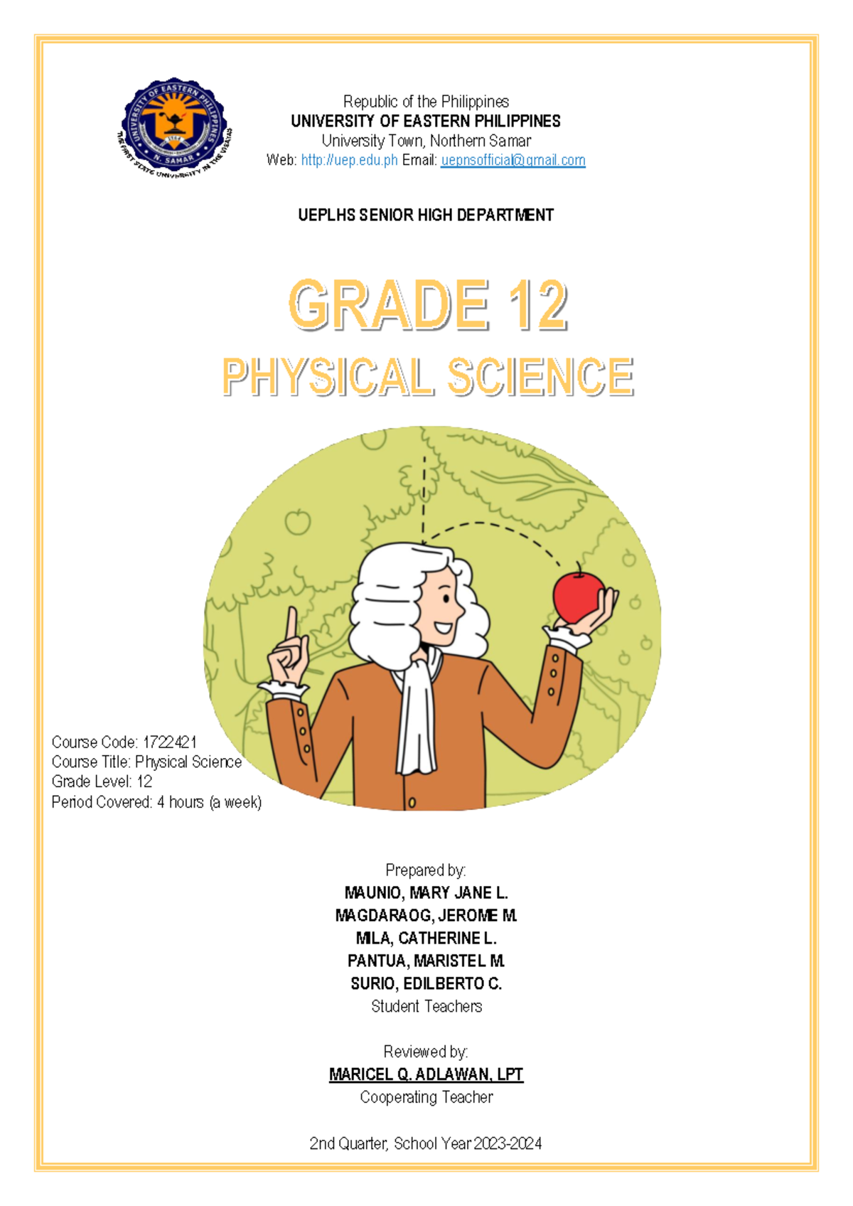 PS ABM 12A Module 1: Understanding Big Bang Theory & Stellar Evolution ...