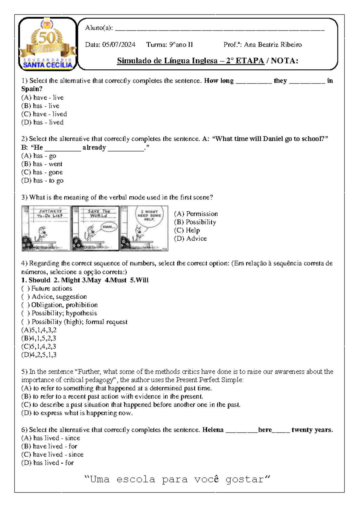 Prefixos e Sufixos em Inglês: Exemplos e Aplicações - Inglês 2ª ...