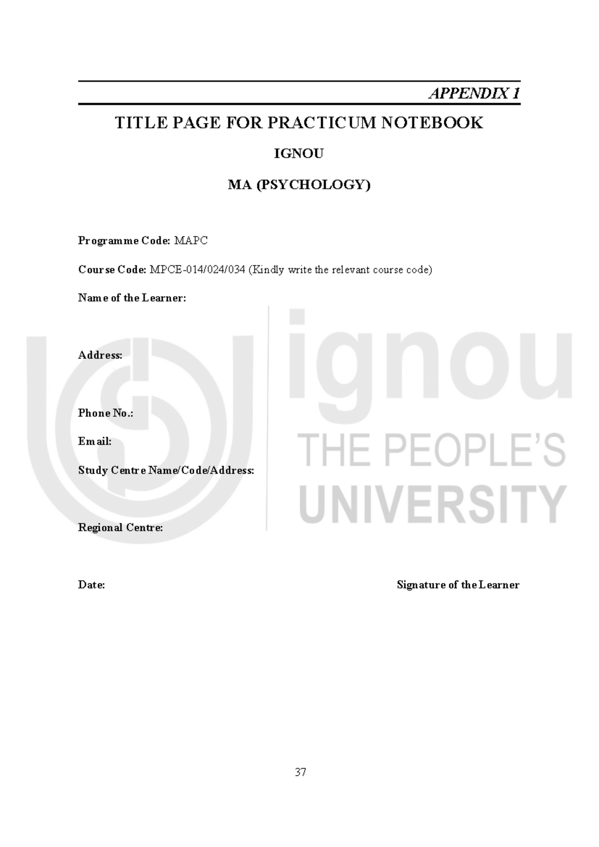 MAPC Practical Handbook for MPCE-014, 024, 034 - Studocu