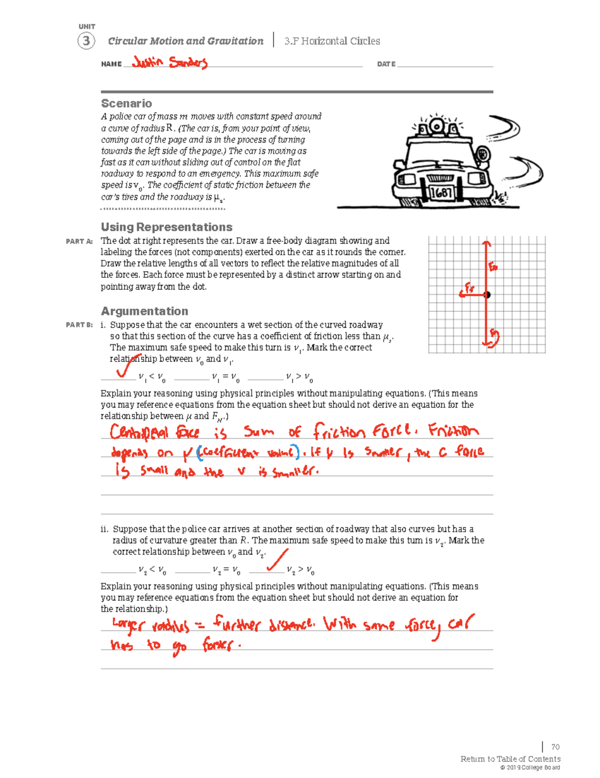 3F Circular Motion: Horizontal Circles and Forces Explained - Studocu