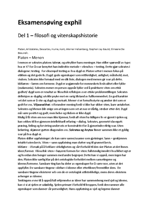 Exphil 03 argumenterende tekst - Kandidatnummer: 4864 EXPHIL03 Antall ord: Oppgavetekst: Drøft ...