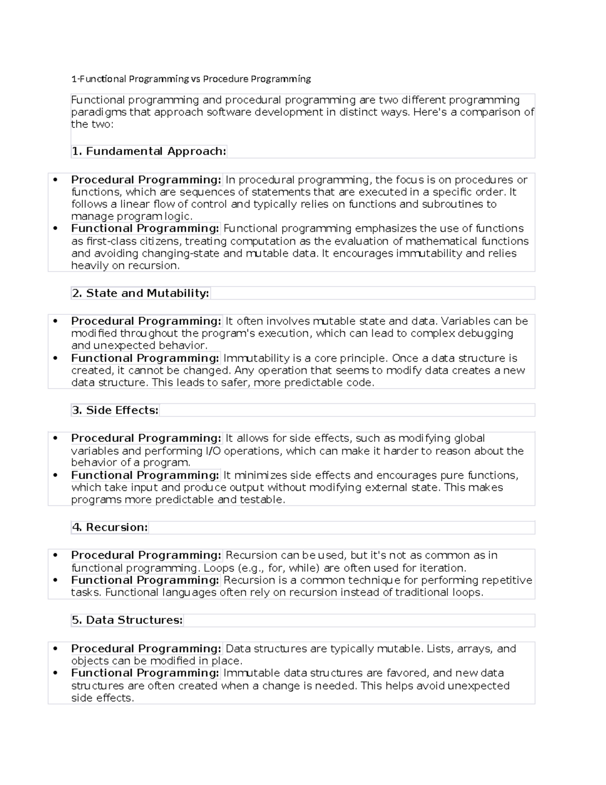 APP NOTE - good - 1-Functional Programming vs Procedure Programming ...