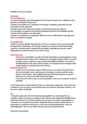 Packaging evidence - Priority given to easy damaged evidence - Evidence ...