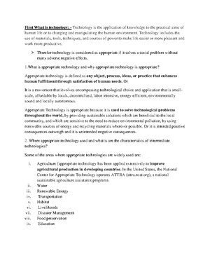 Emerging 4 - Lecture notes 5 - Emerging Technologies Chapter 4 More ...