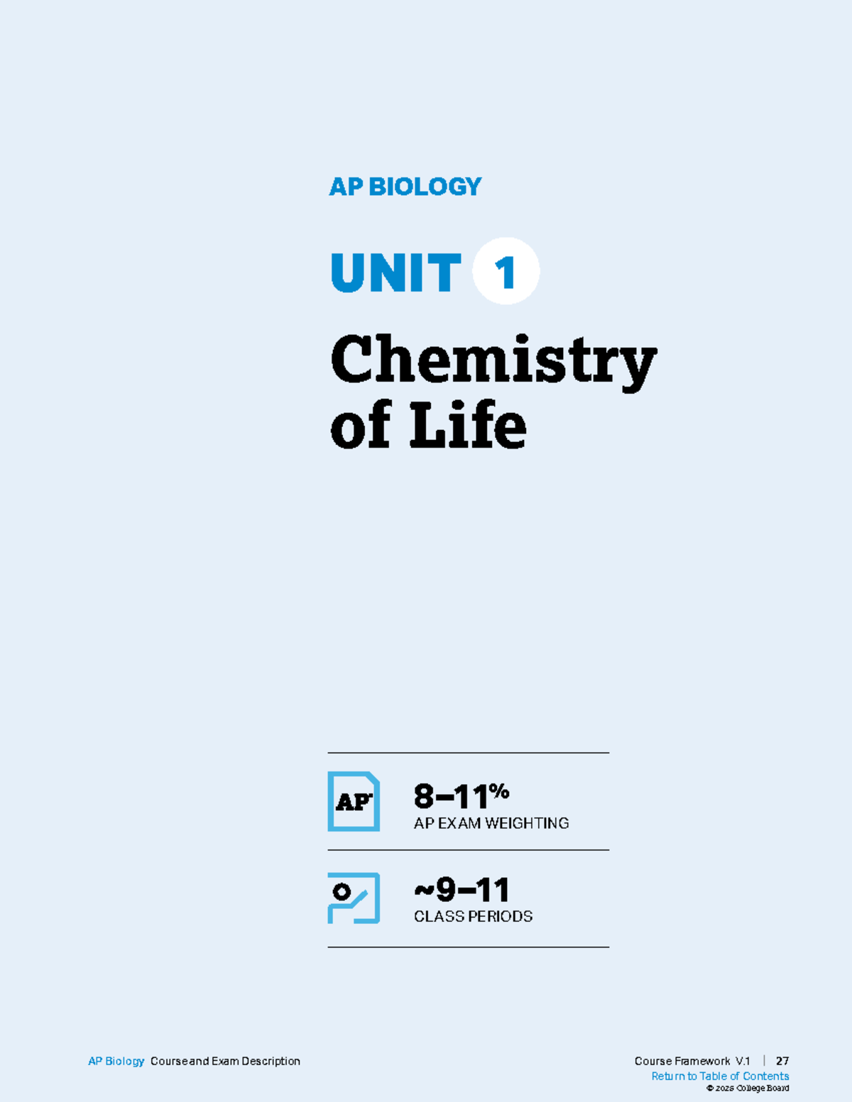 AP BIOLOGY UNIT 1: Chemistry of Life Study Guide - Studocu