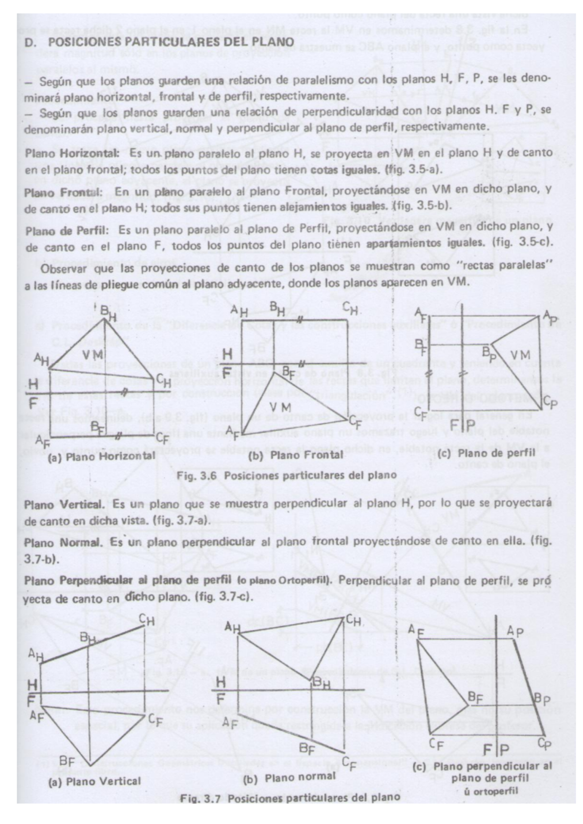 Lectura 7: Teoría de Posiciones Particulares del Plano - Studocu