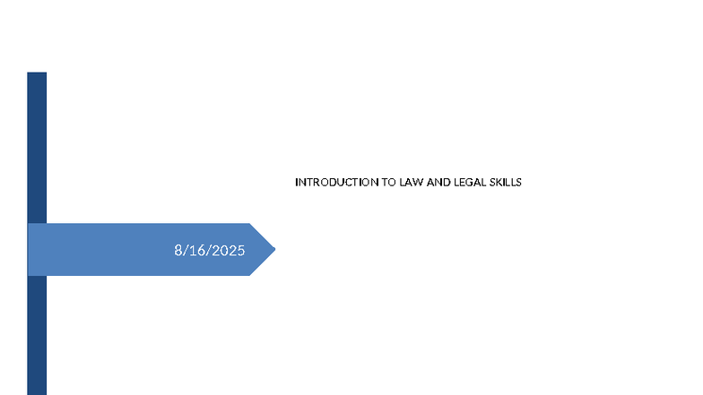 IURI171 Introduction to Law Assignment Overview - Studocu