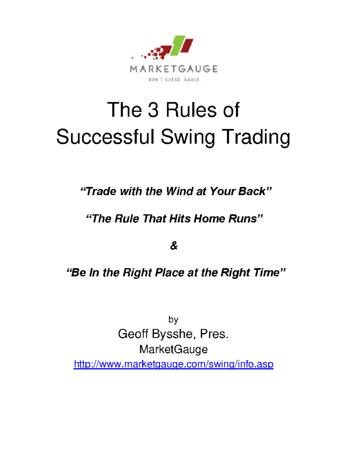 3 Key Rules for Successful Swing Trading: Master Your Market Moves ...