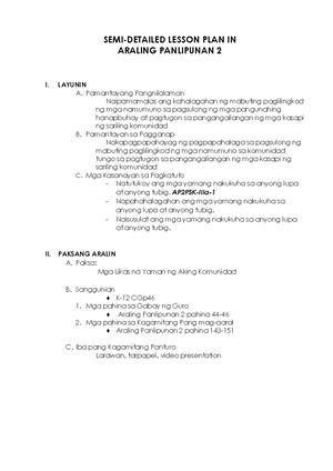 DLP- Format - Instructional Planning MATATAG Detailed Lesson Plan (DLP ...