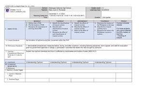 Science 8 Q4 Mod5 Species Diversity - Science Quarter 4 – Module 5 ...